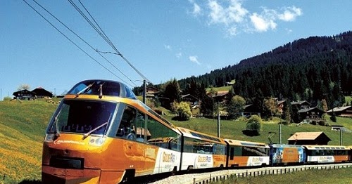 Luxury Train Service in Switzerland for Scenic View