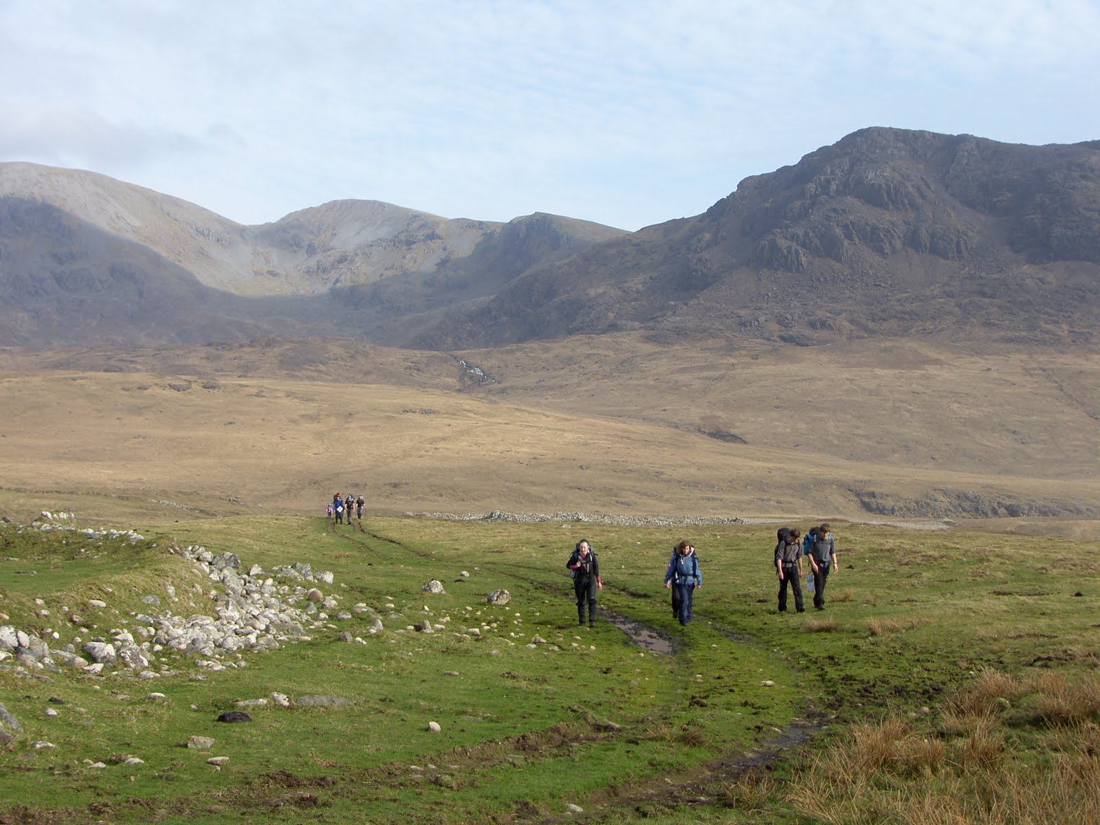 Cottages Scotland: Walking on the Isle of Rum April 2011