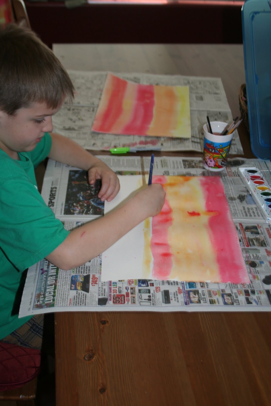Unseasonably Warm: Summer Art Lessons - Getting Started!