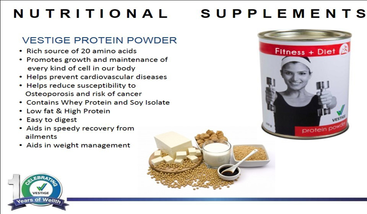 Myvestige: Vestige Protein Powder