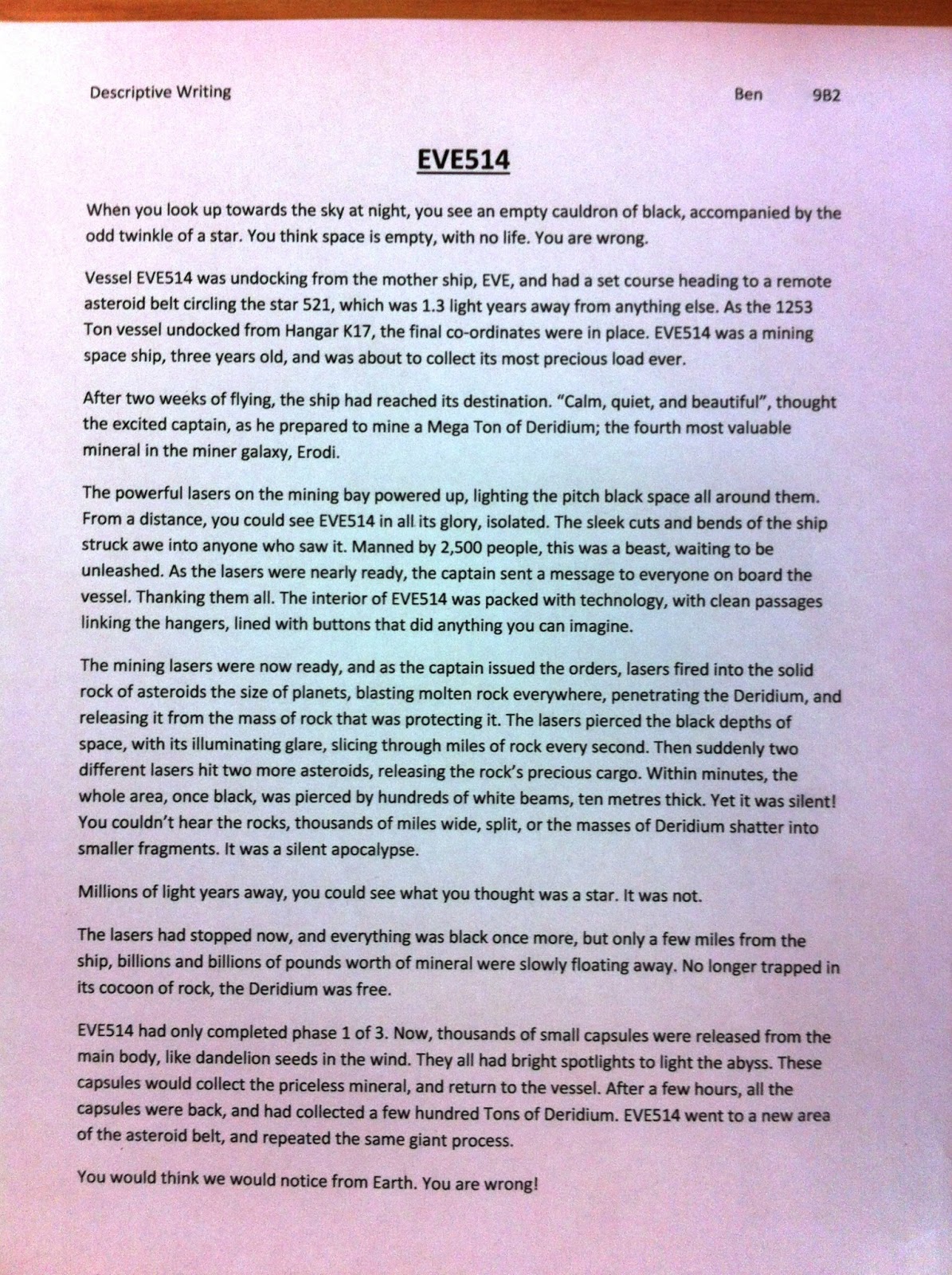 Englishified Year 9 Gothic Short Stories Ace 