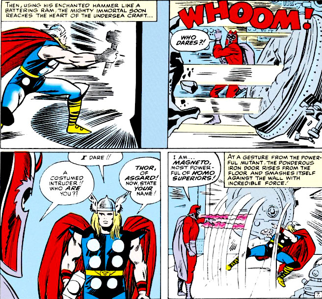 The Peerless Power of Comics!: ...To Battle Magneto!