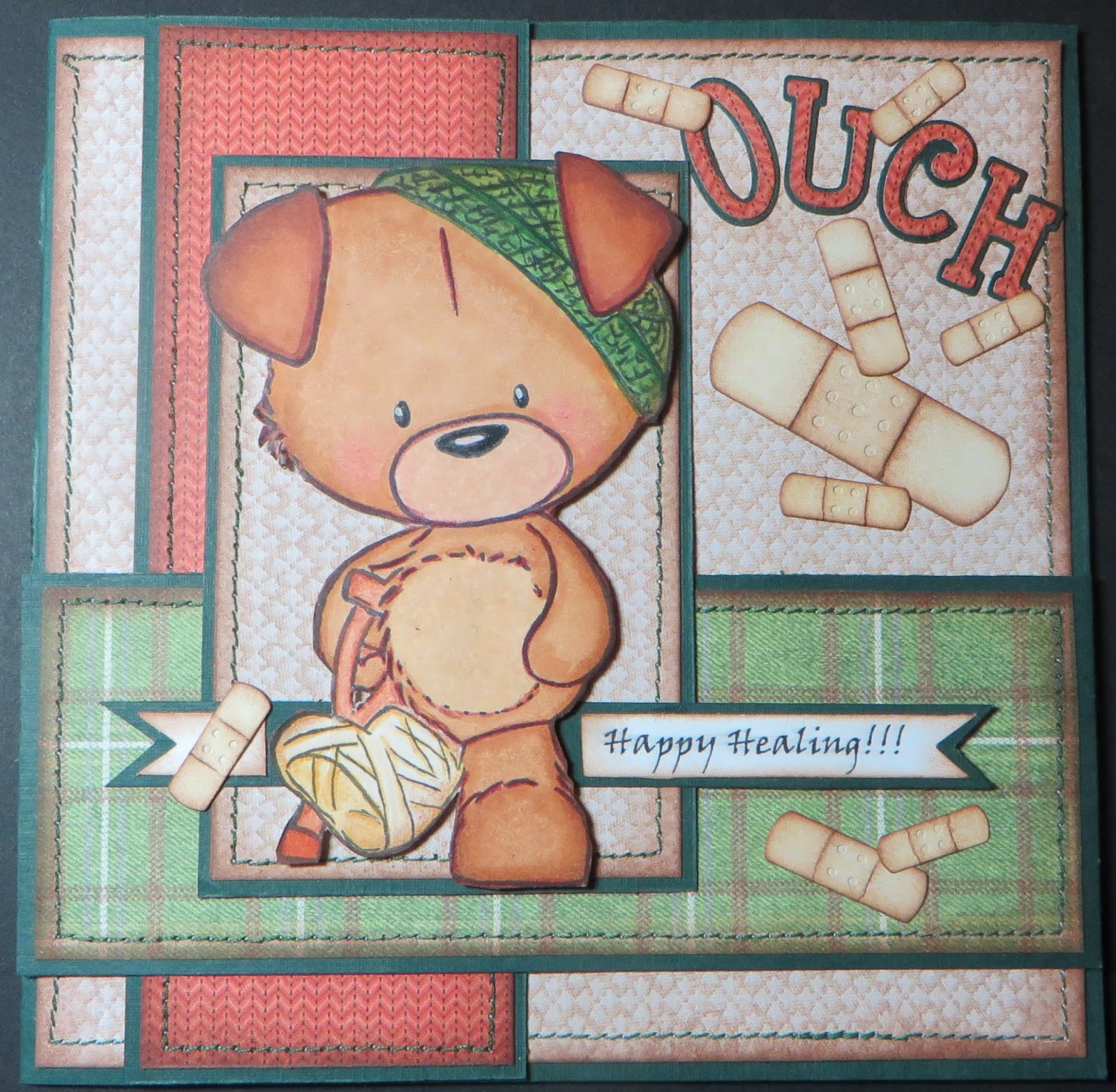 Moshie's Moments: Get Well Card for Grandson