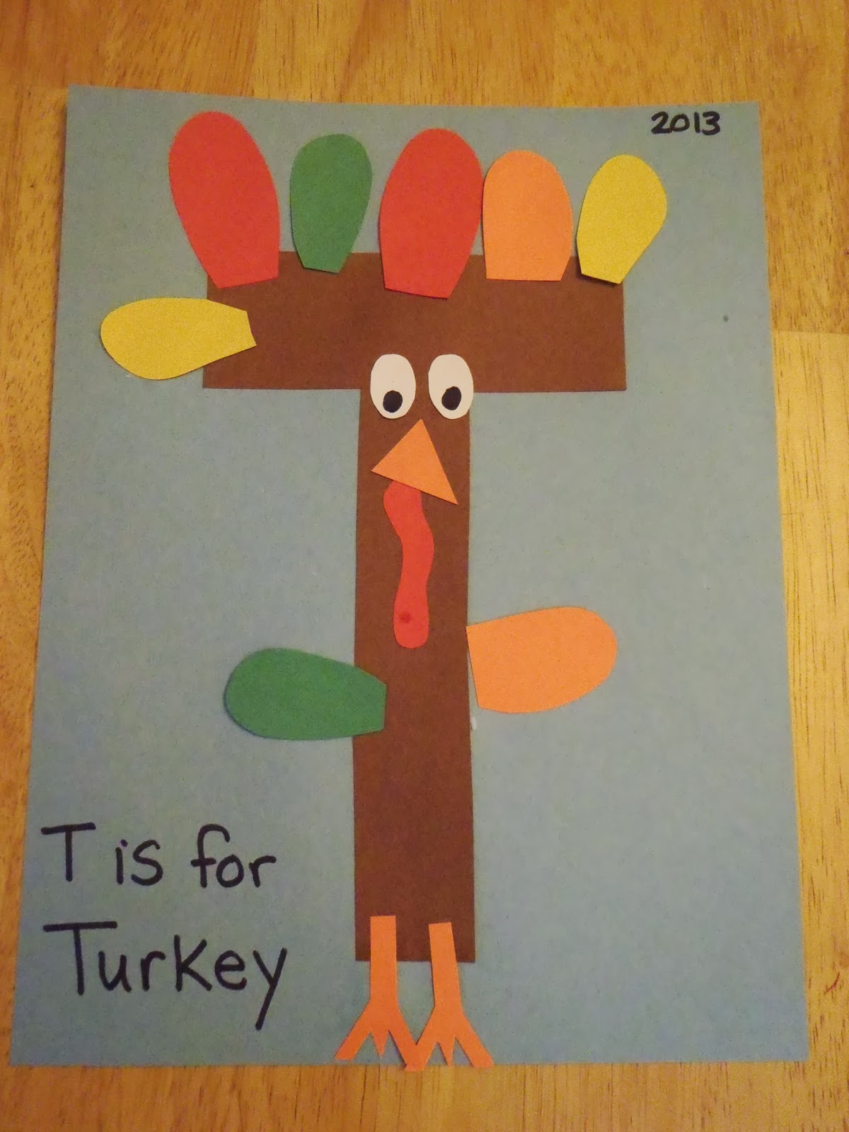 City Teacher Goes Country: Turkey Crafts