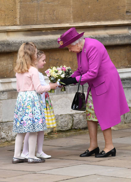 Royal Family Around the World: The British Royal Family Attend Easter ...