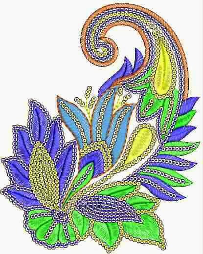 EmbDesignTube: Indian Delicacy Embroidery Patch Designs