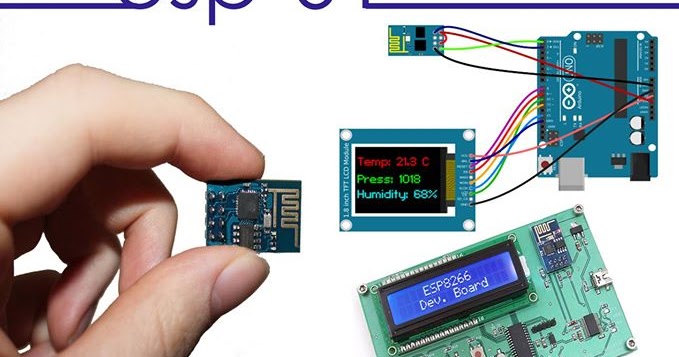 ESP8266 esp-01كتاب - Ali Al Karkuki