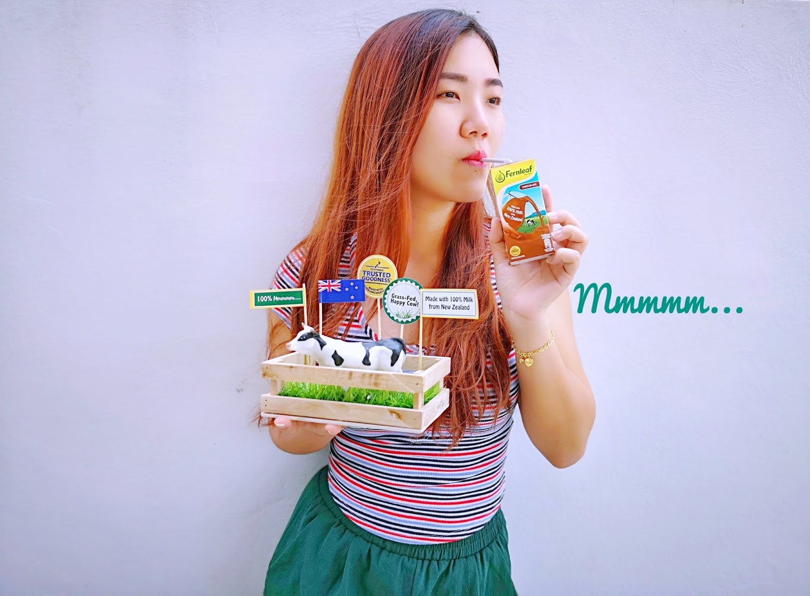 Fernleaf UHT Milk is 100% Mmmmm! - Shirley.my