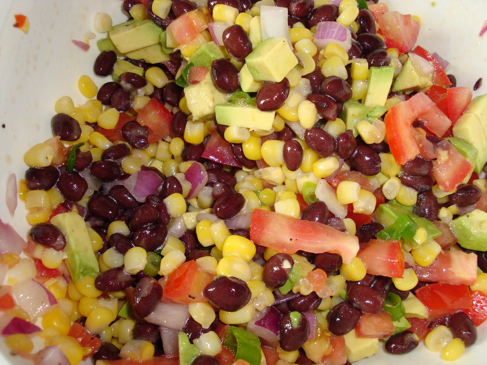 Mrs. B. Cooks: Southwestern Black Bean Salad