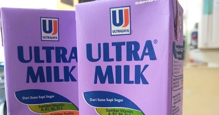 Review Susu Ultra Milk rasa Taro (talas ungu)