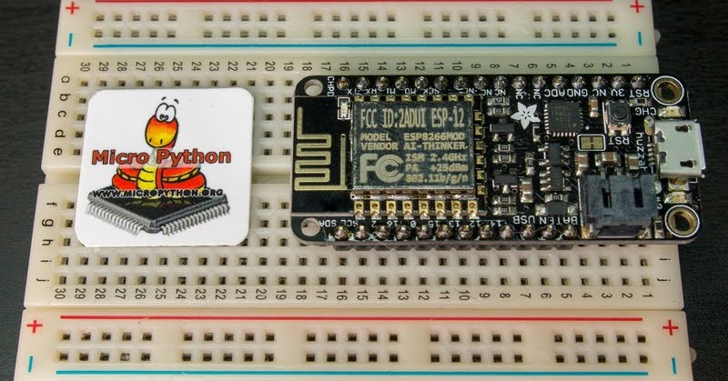 Faire fonctionner MicroPython sur un ESP8266 - MCHobby - Le Blog