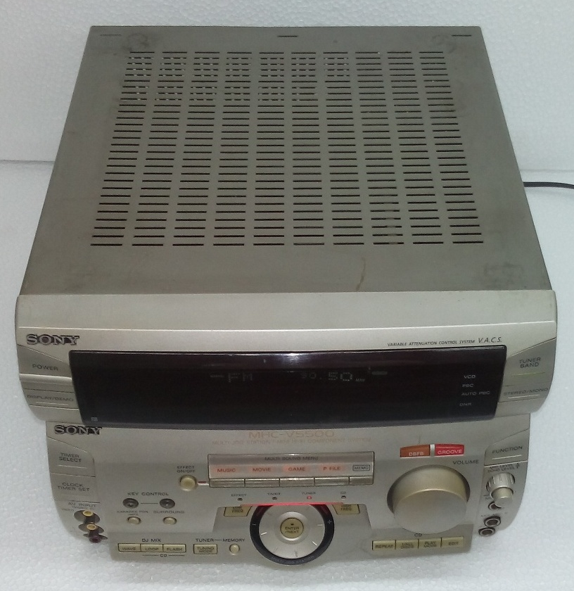 BARANG BARANG ELEKTRIK TERPAKAI DAN RARE: HiFi SONY Model MHC-V5500
