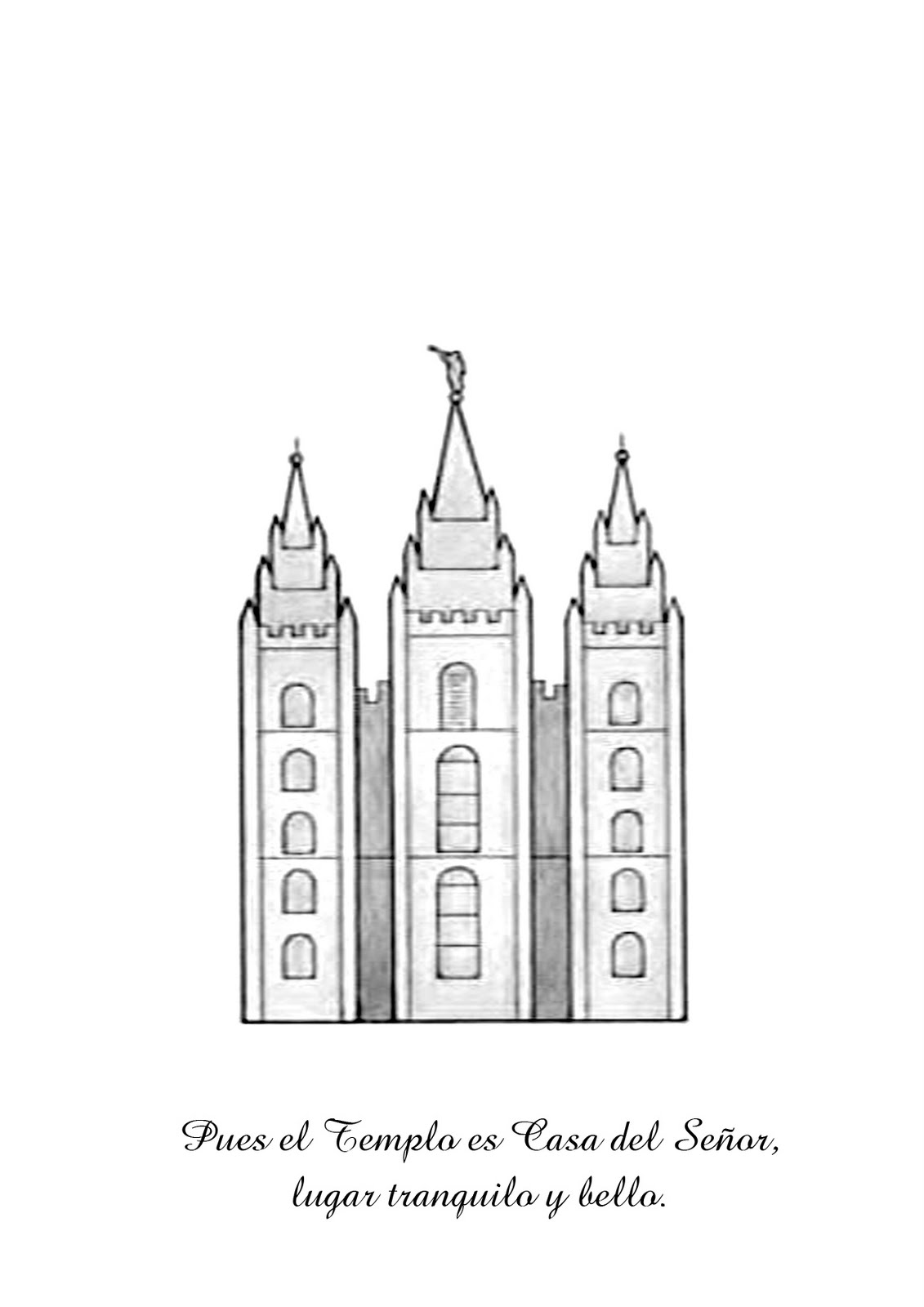 Me Encanta Ver El Templo Ayudas Visuales Conexión Sud