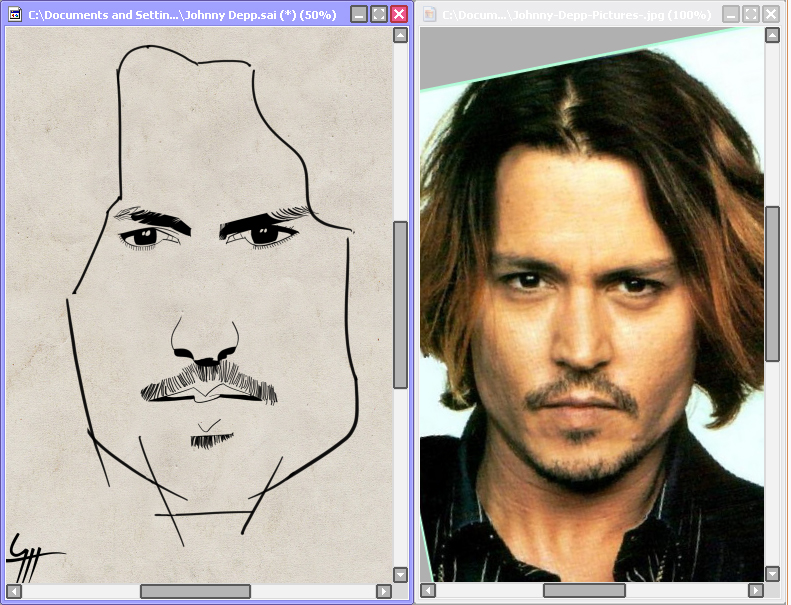 Minimal Caricature: Tutorial how to draw Caricature Step by Step