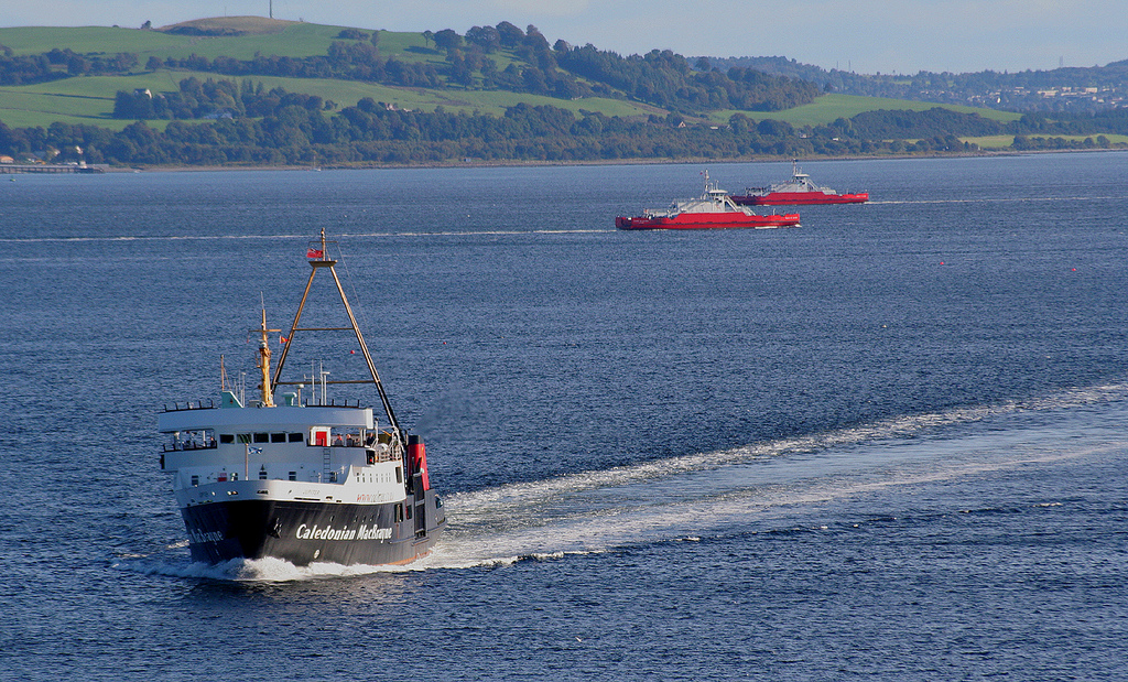 except the Kyles and Western Isles: Gourock-Dunoon ferry