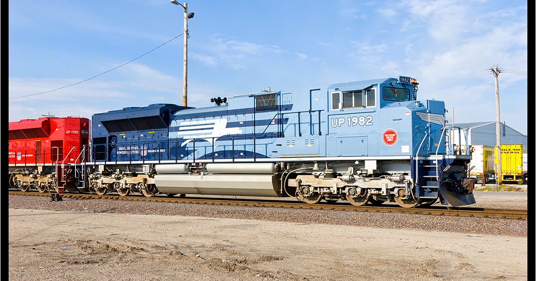 Union Pacific 1982 (The MoPac Heritage Unit) On Train IHOYC-17 At Dupo Yard