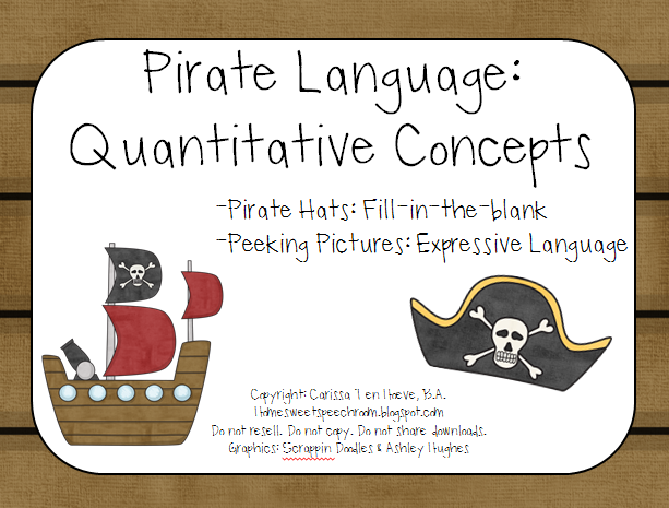 Pirate Language Quantitative Concepts Pirate Language Quantitative Concepts