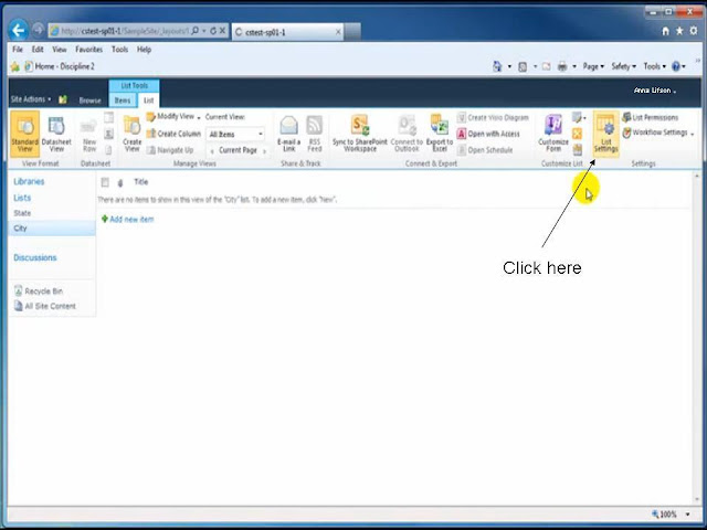 How to create drop down menu in Sharepoint 2010: Creating a cascading ...