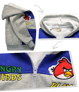 Angry Birds Jacket - November 2011 | Cuddle Mi - Baby & Kids Clothes Online