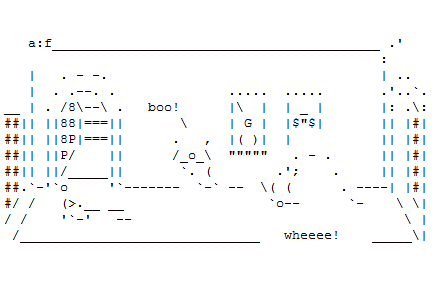Halloween ASCII Art