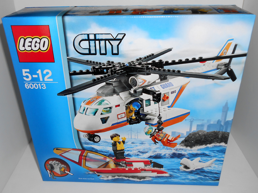Oz Brick Nation: LEGO City 60013: Coast Guard Helicopter Review