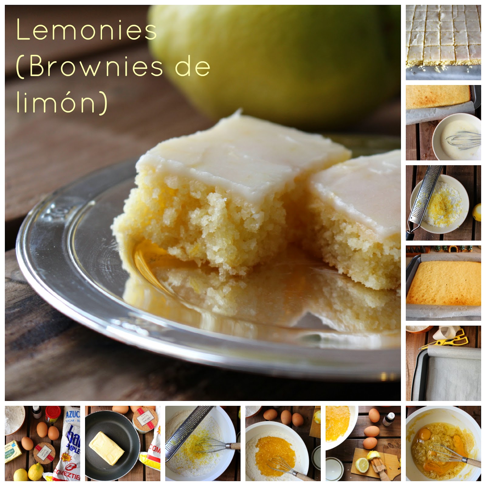 Lemonies (Brownies de limón)