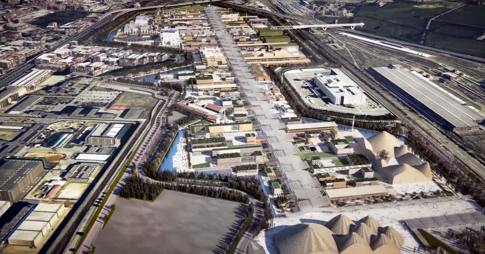 Expo 2015 Milano Blog: Masterplan Expo 2015 Milano - 3D video of Expo ...