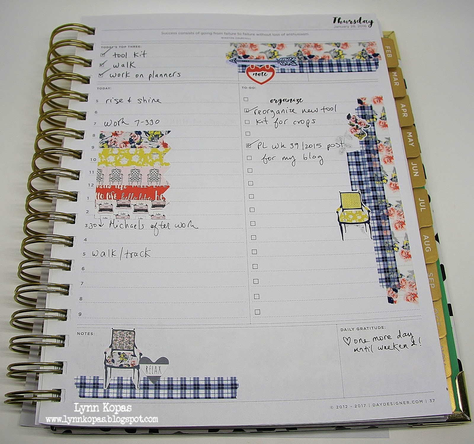 just my style: Planners and a Project Life Page