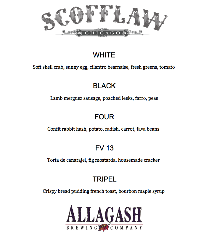 Scofflaw: Allagash Beer Brunch!