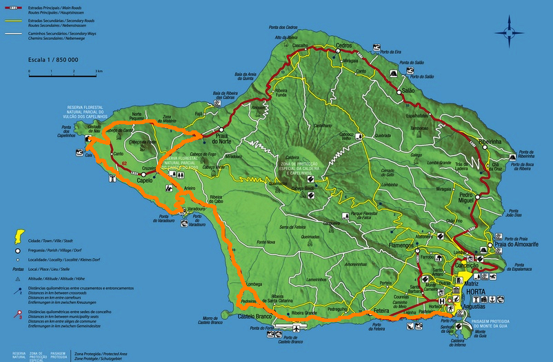 Diário das Viagens: VISITAR A ILHA DO FAIAL - AÇORES