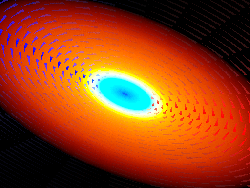 Pat Hall's Research and Teaching Blog: Animated accretion disk outflows