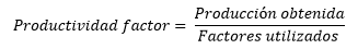 4. PRODUCTIVIDAD DE UN FACTOR Y PRODUCTIVIDAD GLOBAL - ECONOSUBLIME