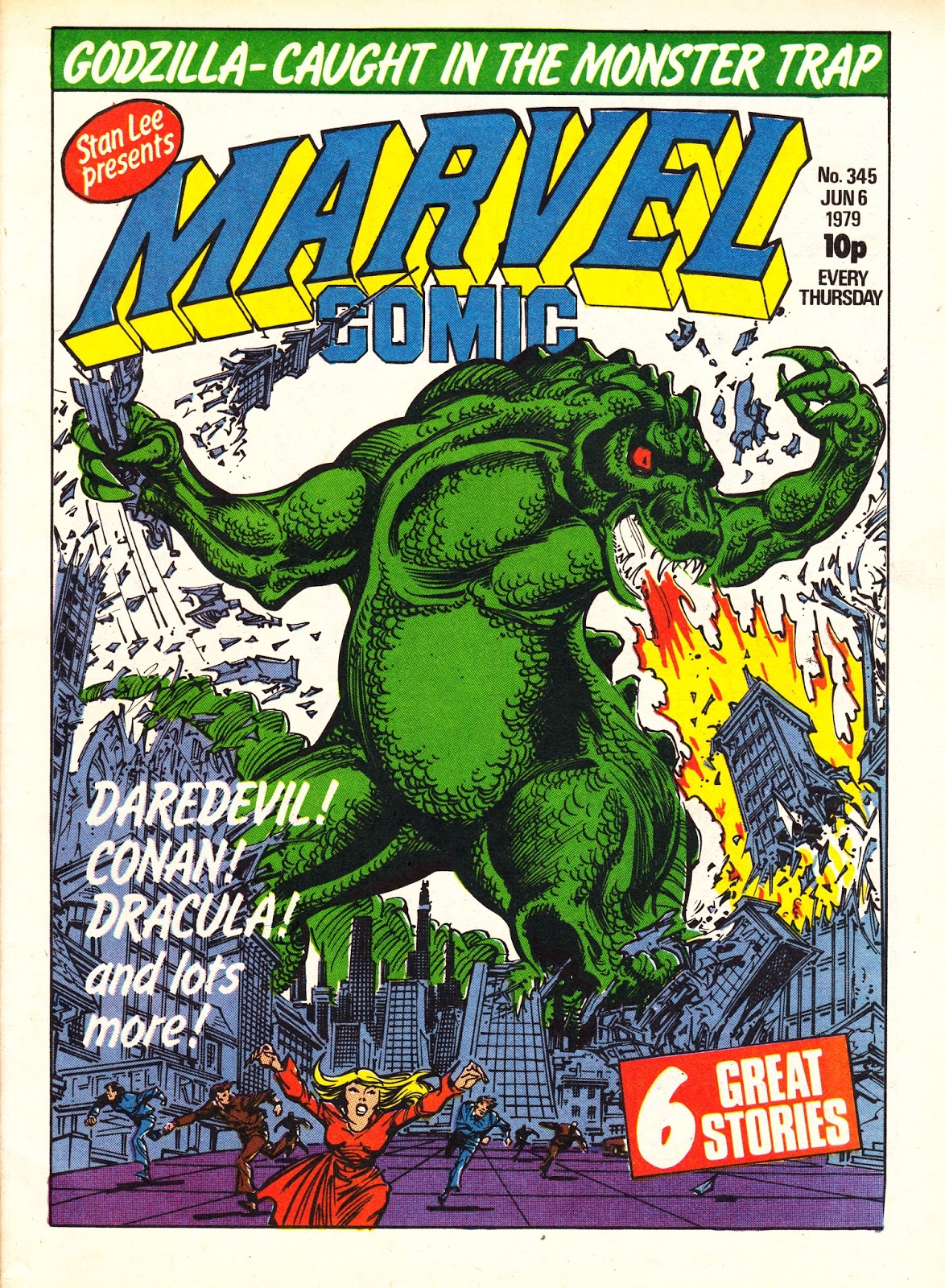 STARLOGGED - GEEK MEDIA AGAIN: 1979: MARVEL COMIC JUNE COVER GALLERY ...