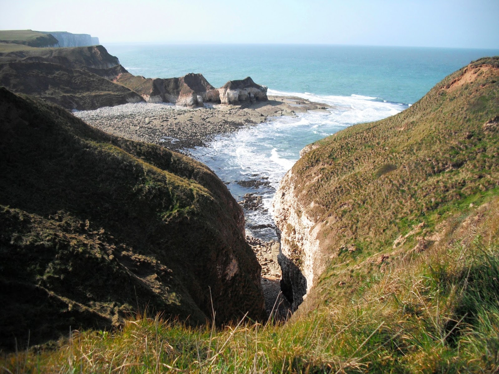 Love my life: A walk from Flamborough Head back to Sewerby.