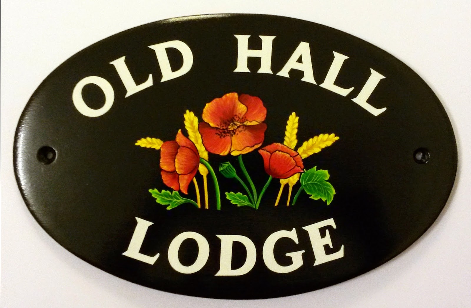 Hand Painted House Signs by Ceramic Art: House Signs, House Plaques and ...