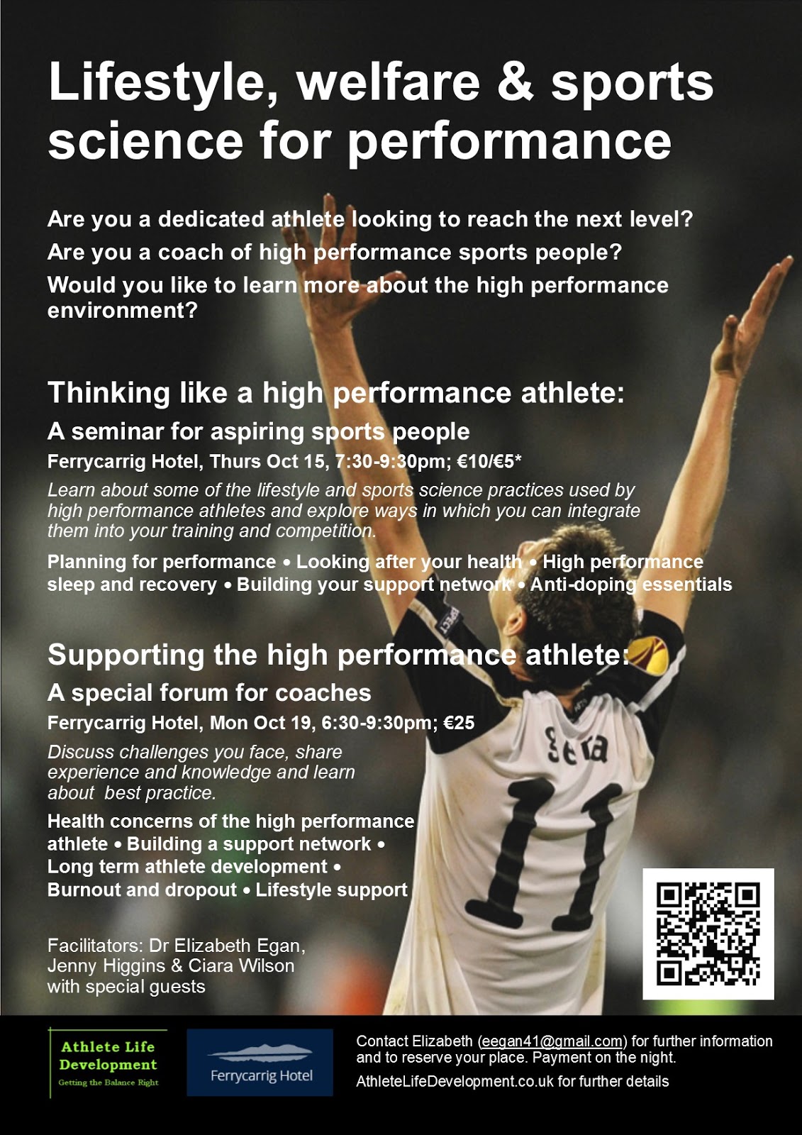 Athlete Life Development: Performance Workshops