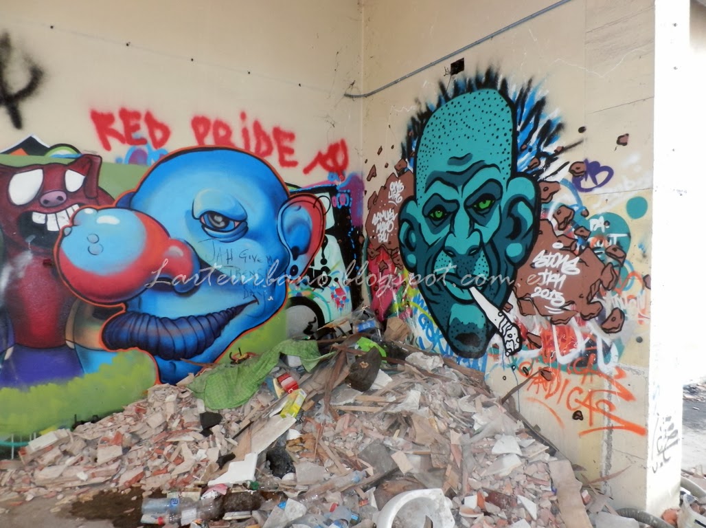 @streetartJO53: Graffitis por el Barrio del Camí de Vera