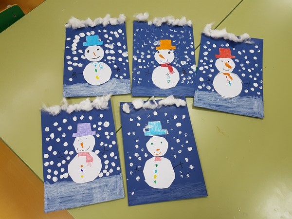 La clase de Laura: Los muñecos de nieve