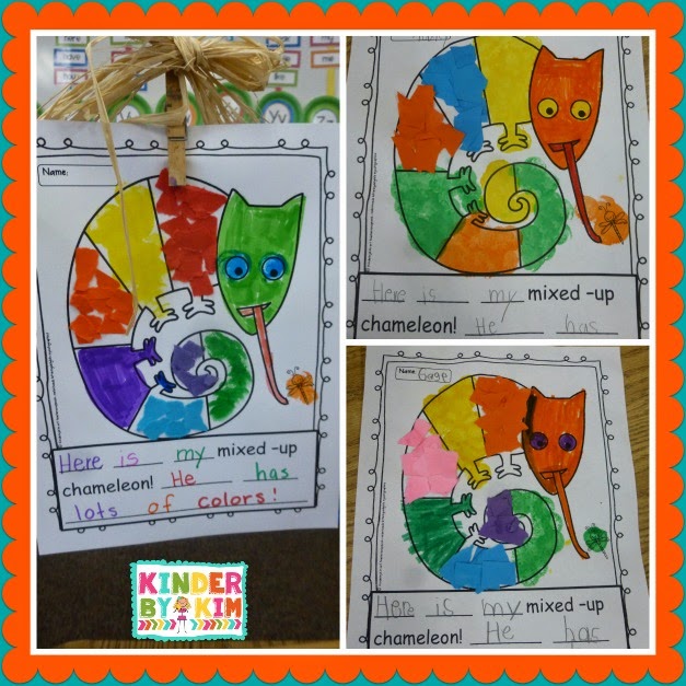 KinderbyKim's Blogspot!: We Love Eric Carle Literacy Center Fun!