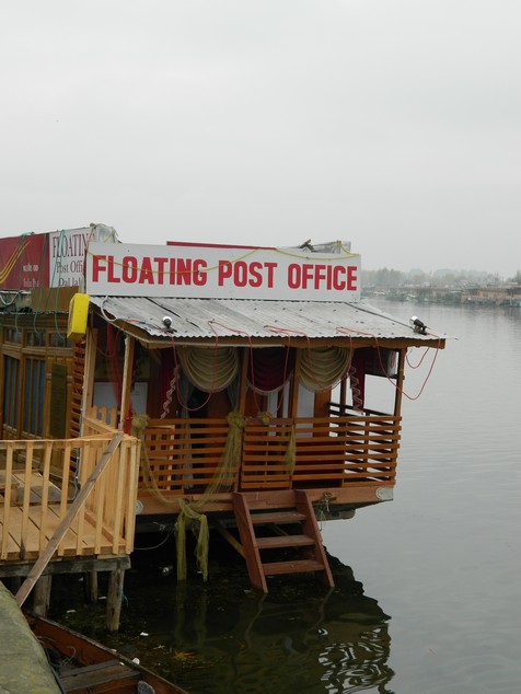 NUPE GC Karnataka Circle: India Post opened Floating Post Office in Dal ...