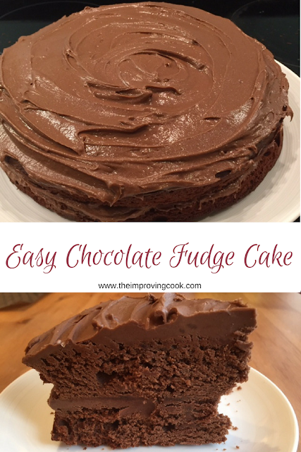 Easy Chocolate Fudge Cake