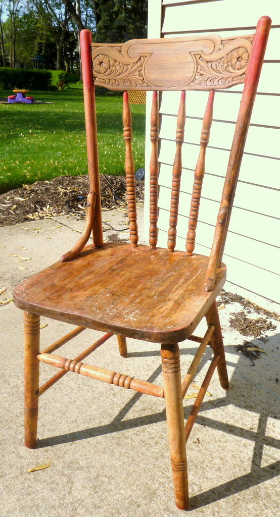 (ready to be sanded!)