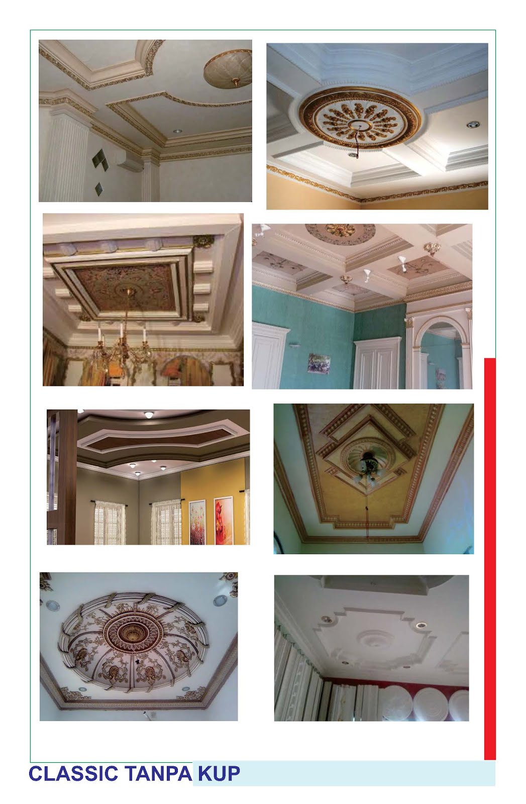 pemasangan gypsum plafon/ceiling, partisi malang - Galvalum Kencana ...