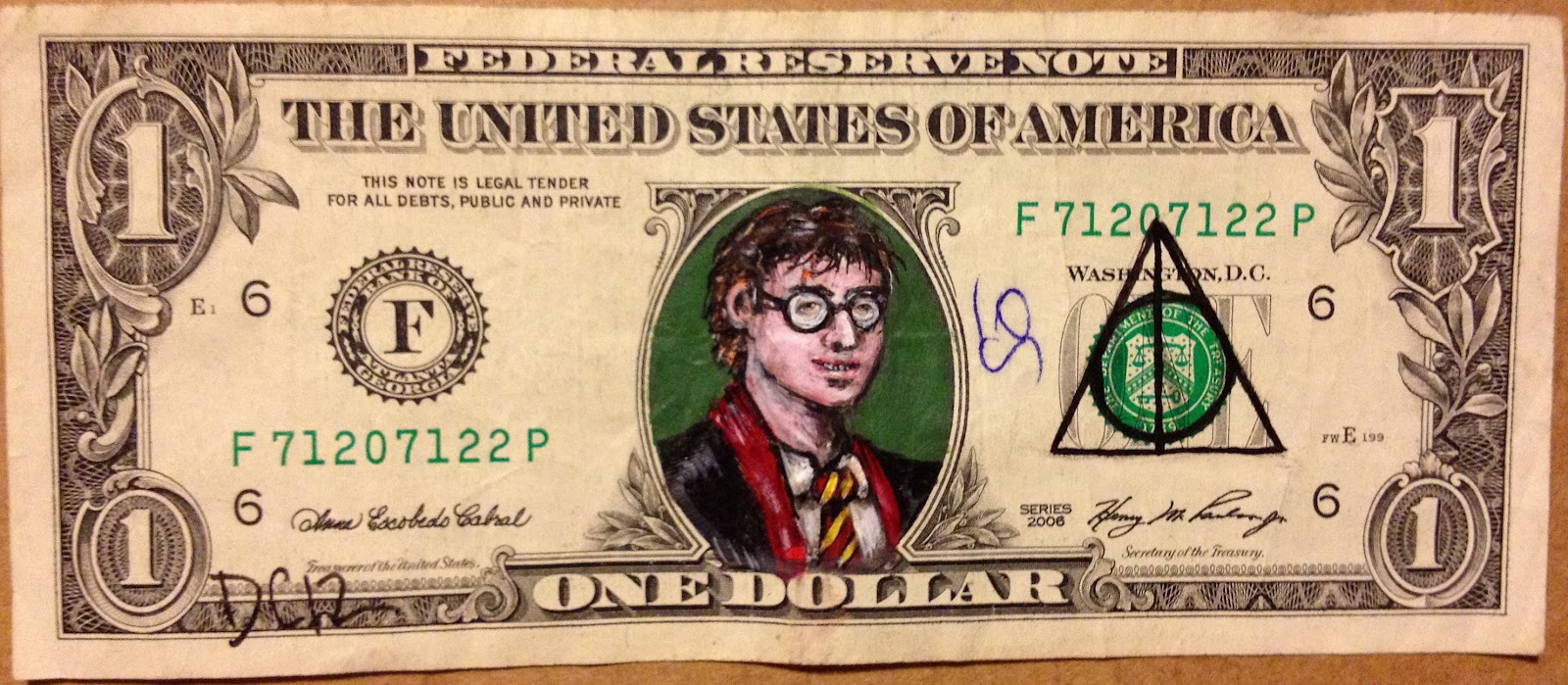 The Art of Donovan Clark: Money Art 2. An art project by Donovan Clark ...