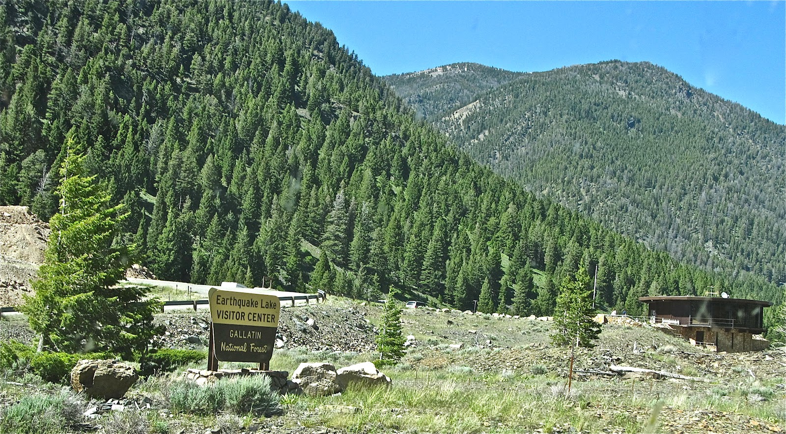 "CALGARY STAMPEDE TRIP": "MADISON RIVER CANYON EARTHQUAKE AREA'