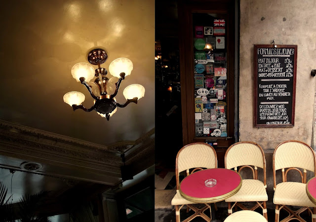 The Paris Market & Brocante: Postcards from Paris: { Cannibale Café }