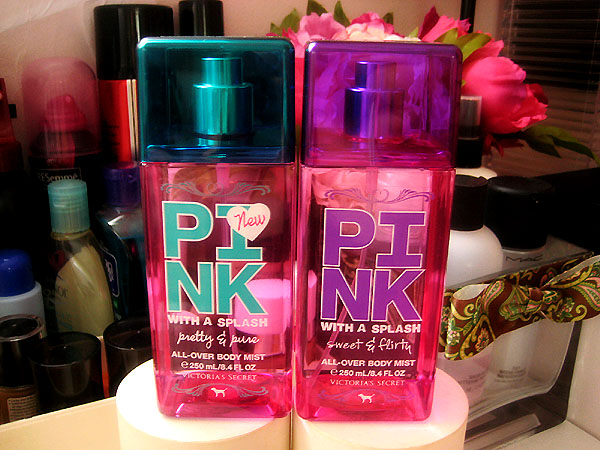 HEART ♥ KRiSTEL'S BEAUTY BLOG: VICTORIA'S SECRET PINK WITH A SPLASH