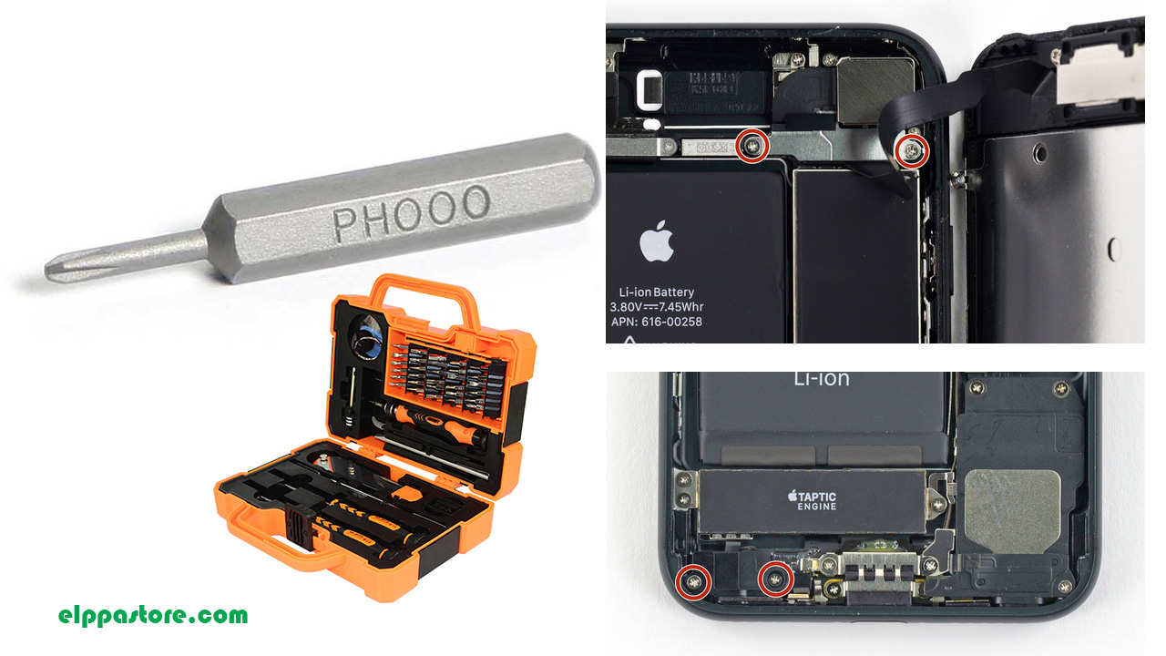Obeng dan Tools Kit Untuk Bongkar iPhone 7, 8, X, 11, 12 (Ada yg Baru ...