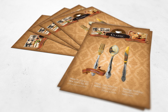 10+ Desain Template Menu & Cover Restoran Gratis PSD,AI,EPS - Materi ...