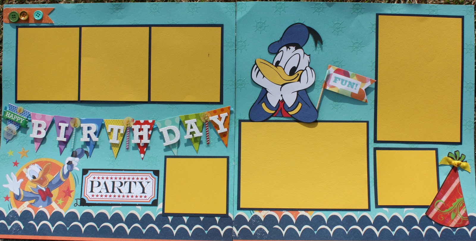 AMAZING GRACE Paper Crafts: Donald Duck